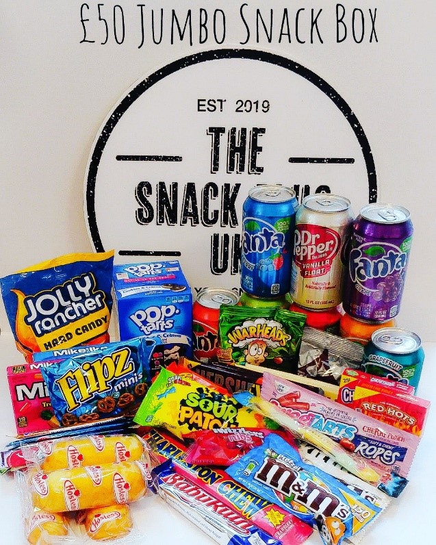£50 Jumbo Snack Box – Snack Plug UK