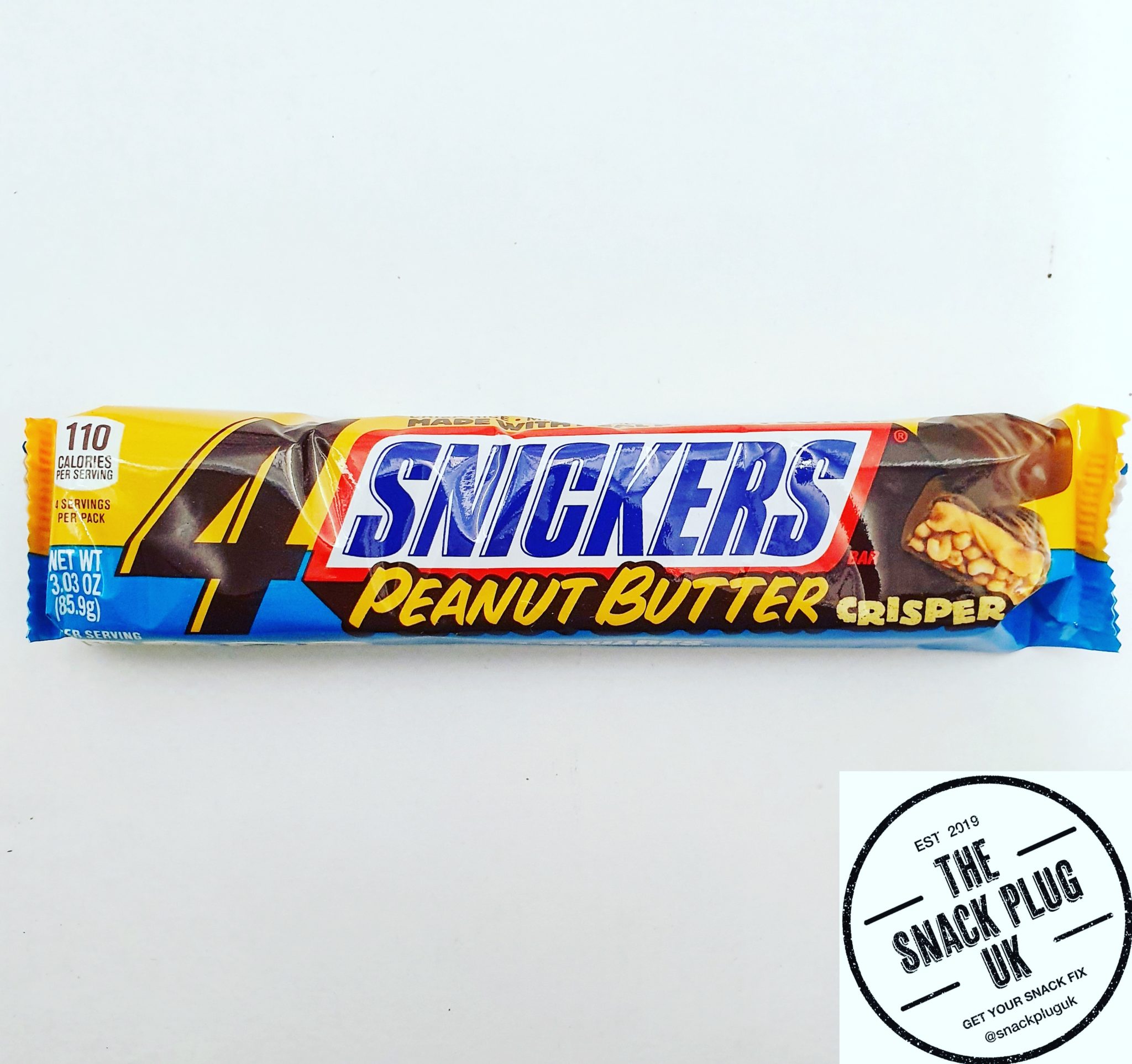 Snickers Peanut Butter Crisper 85.9g Share Size Bar – Snack Plug UK