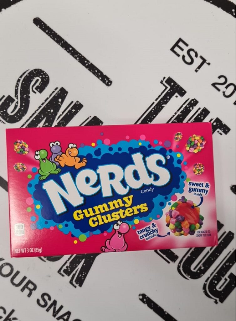 Nerds Gummy Clusters 3 oz Theatre Box – Snack Plug UK